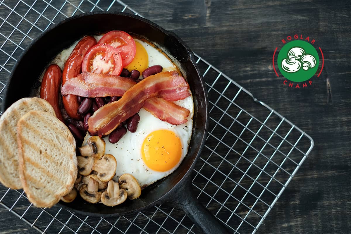 English breakfast - Boglar Champ