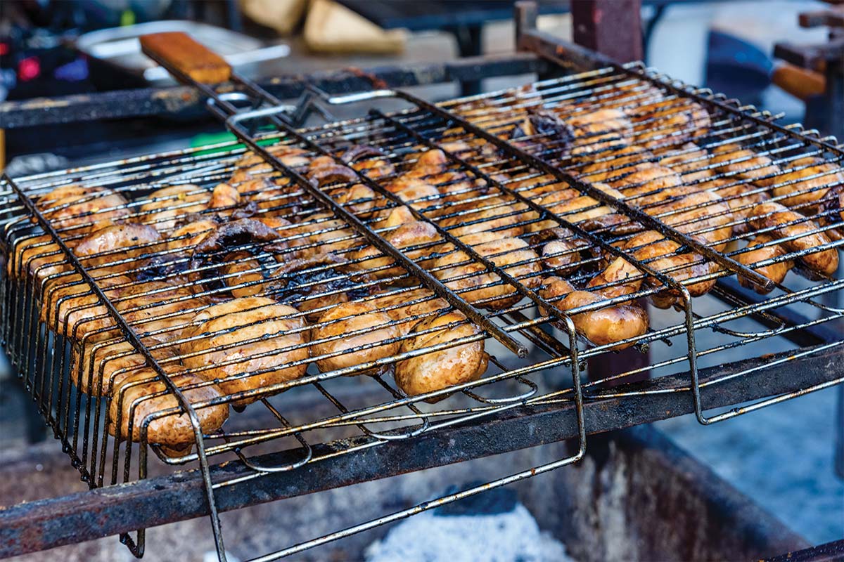 Ciuperci grill cu usturoi și lămâie - Boglar Champ
