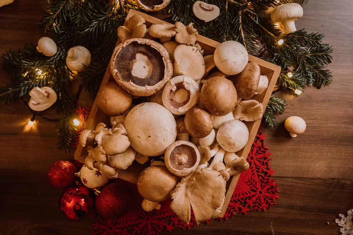 Ce să gătești de Crăciun?! Preparate vegetariene cu ciuperci champignon ...